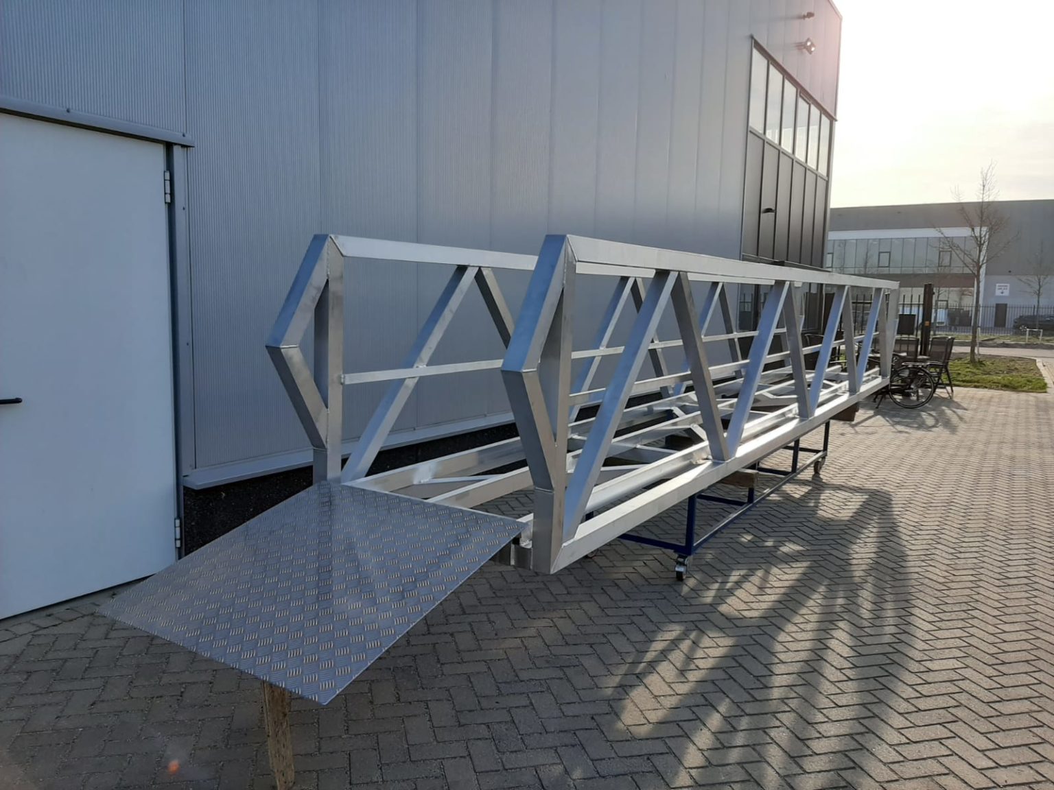 Aluminium loopbrug – Kanters Special Products
